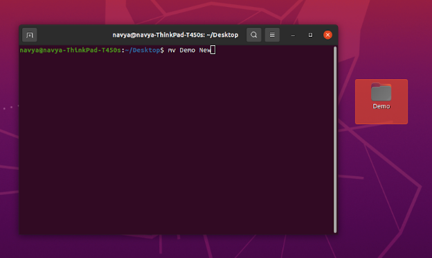Crud Operations On The Directory Folder In Ubuntu Terminal Mycode Blog